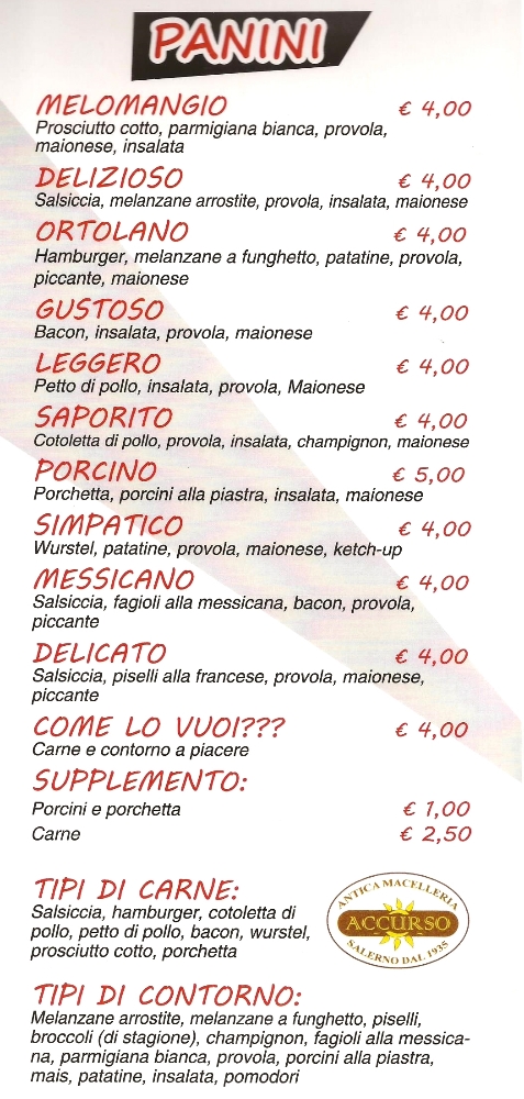 Melomangio Paninoteca - Salerno - paninoteche pub fast-food | ScopriSalerno
